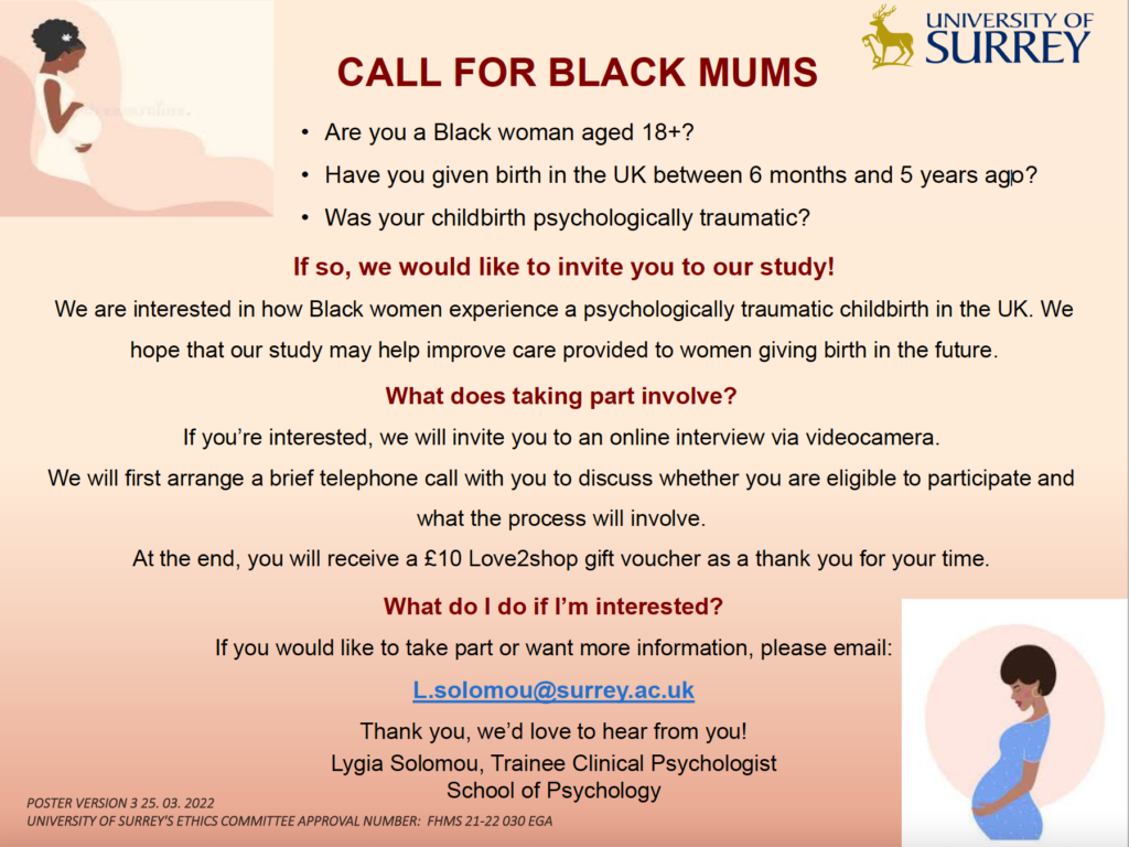 Research opportunities: calling pregnant mums & new parents! - MumsAid