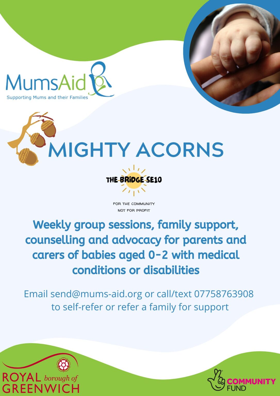 New Support Group for SEND babies and their families - MumsAid